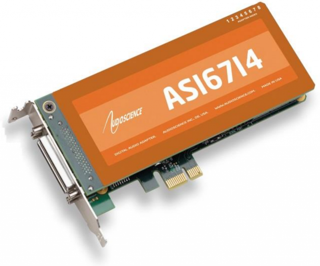 Audio Science ASI6714 - Broadcast Software International