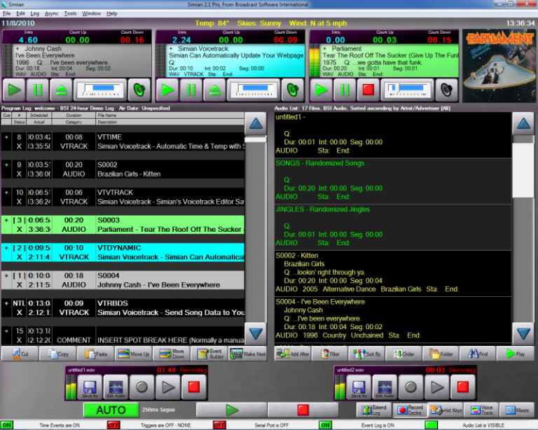 Simian 2.3 Pro - Broadcast Software International